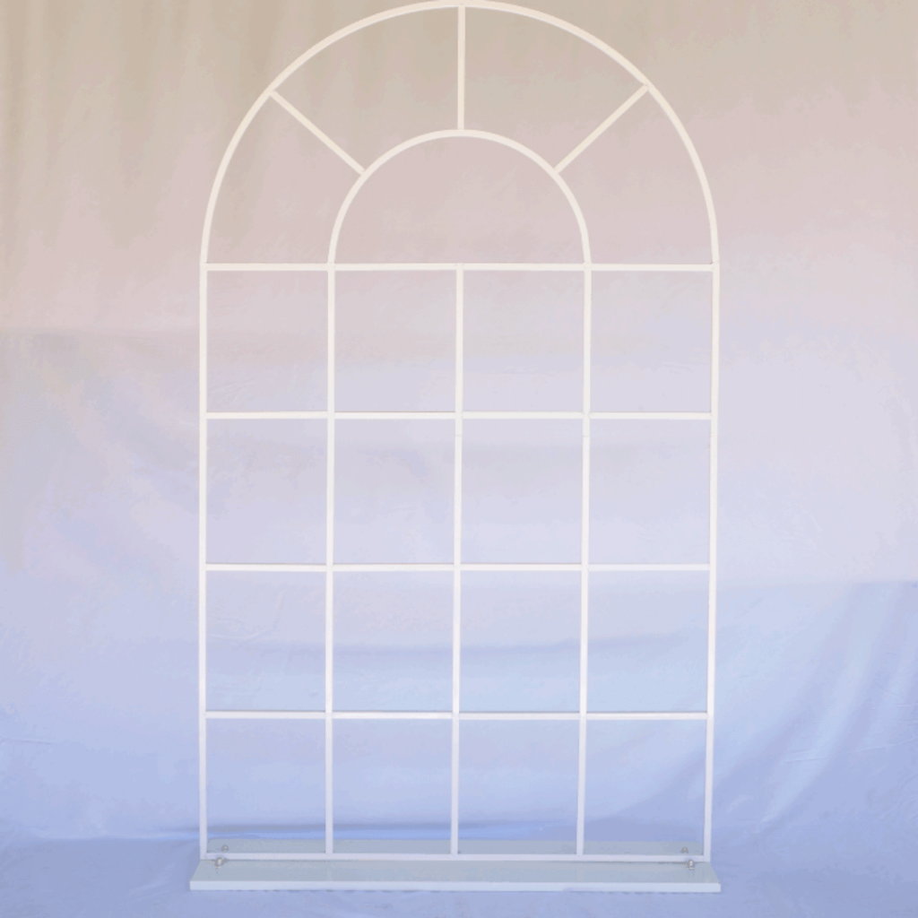 White Window Arch - Peachy Keen Events