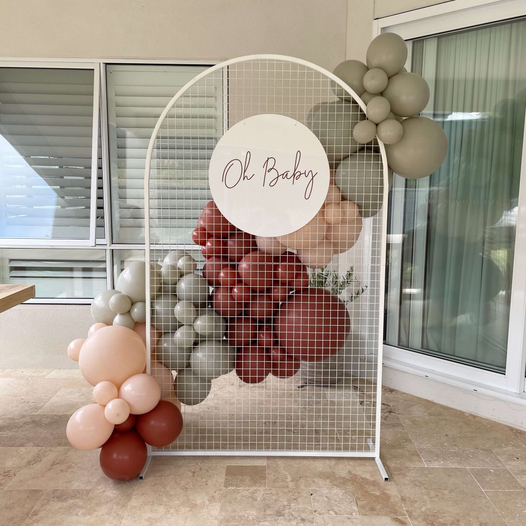 Mesh Arch Package 'Diagonal' - Peachy Keen Events