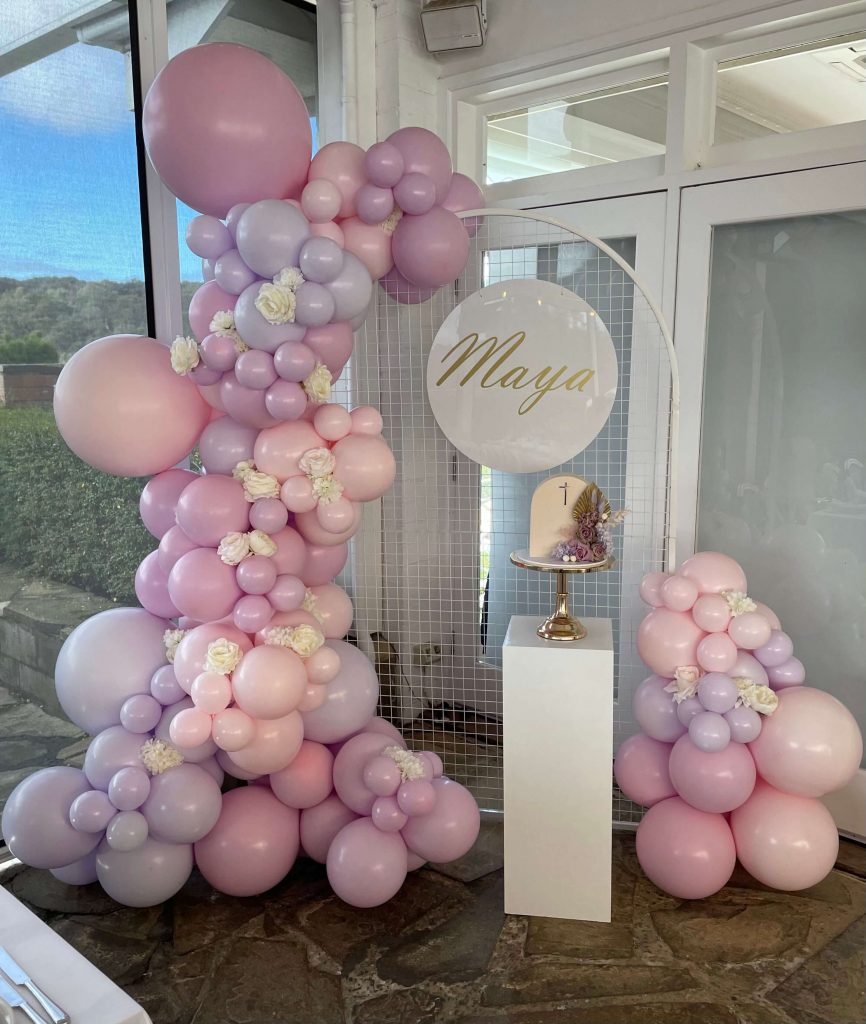 Mesh Arch Package ‘Deluxe’ DOUBLE STUFFED CUSTOM COLOURS - Peachy Keen ...