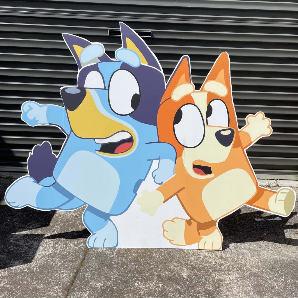 Bluey and Bingo Cutout - Peachy Keen Events