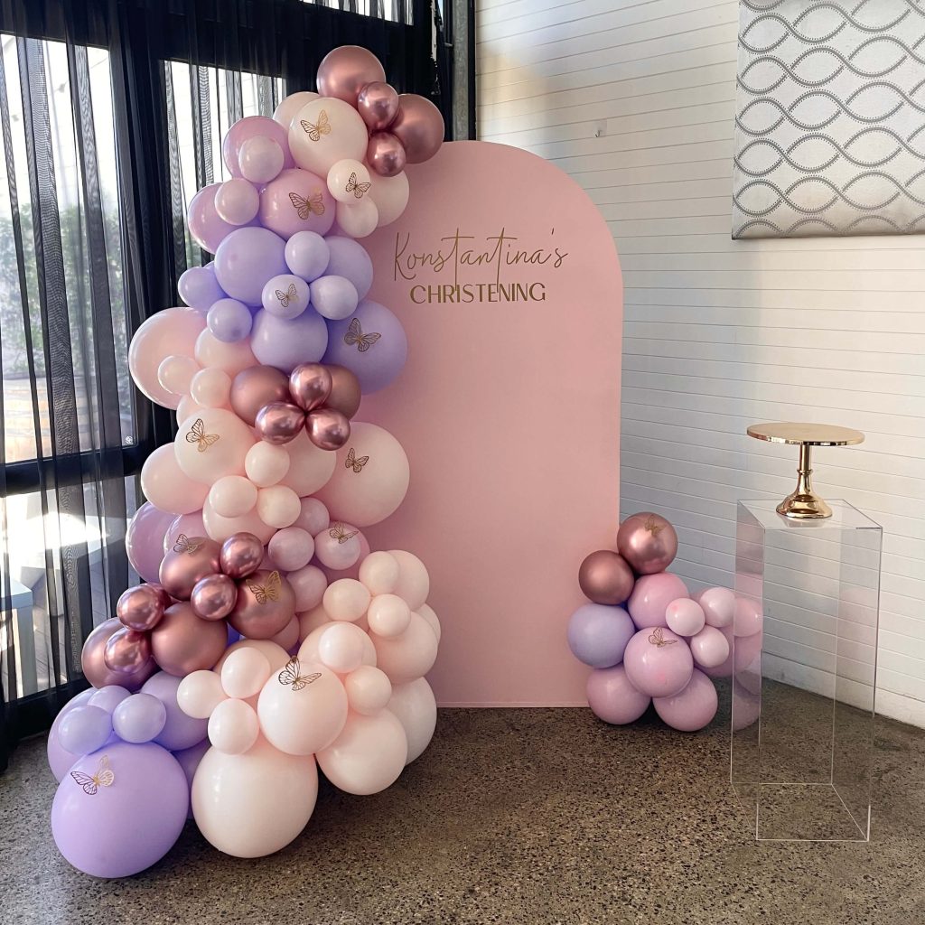 Pink Arch Butterflies Package CUSTOM COLOURS - Peachy Keen Events