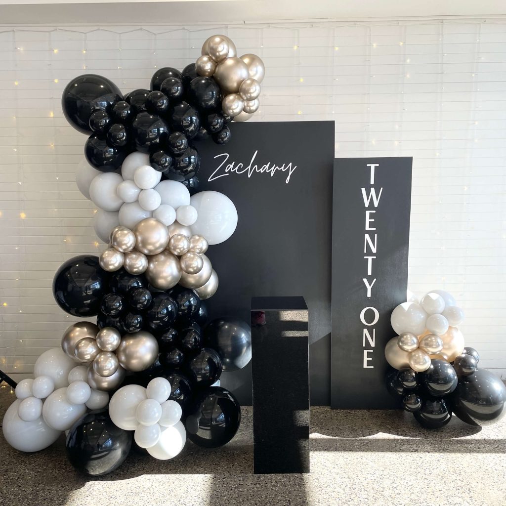 Black Rectangle Backdrop 1.9M - Peachy Keen Events